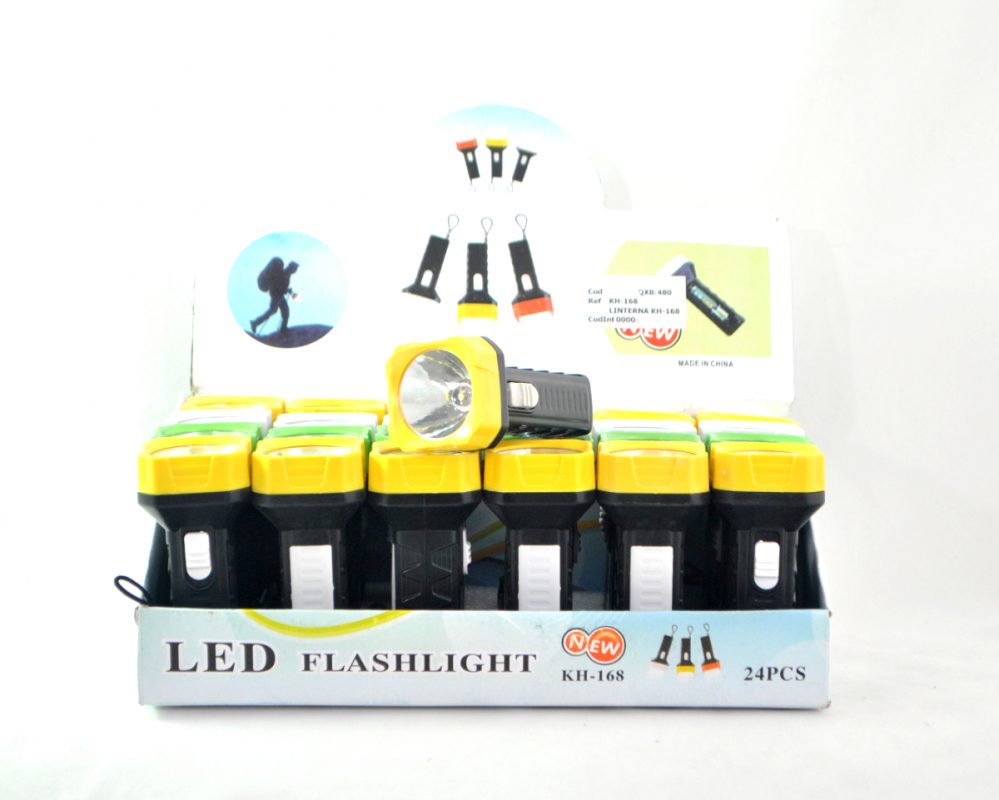 Linterna Led 10Cm en Exhibidor x24 Pcs (Precio por Unidad ...