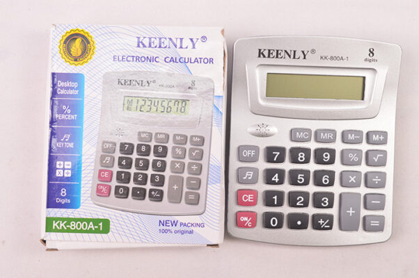 Calculadora con Sonido 8 Dígitos en Caja - Importadora Ronson