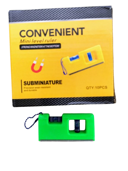 Nivel Mini 2 Burbujas con Iman 10cm Venta x Caja (10u) (Precio por ...