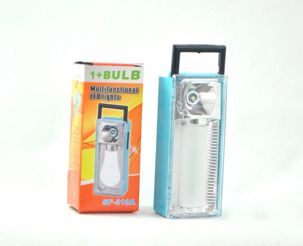 Linterna Farol 2 Led en Caja 18Cm - Importadora Ronson